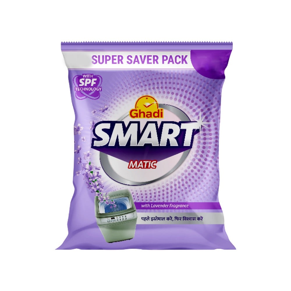 Ghadi Smart Matic Top Load Detergent Powder (Lavender Fragrance) Price ...