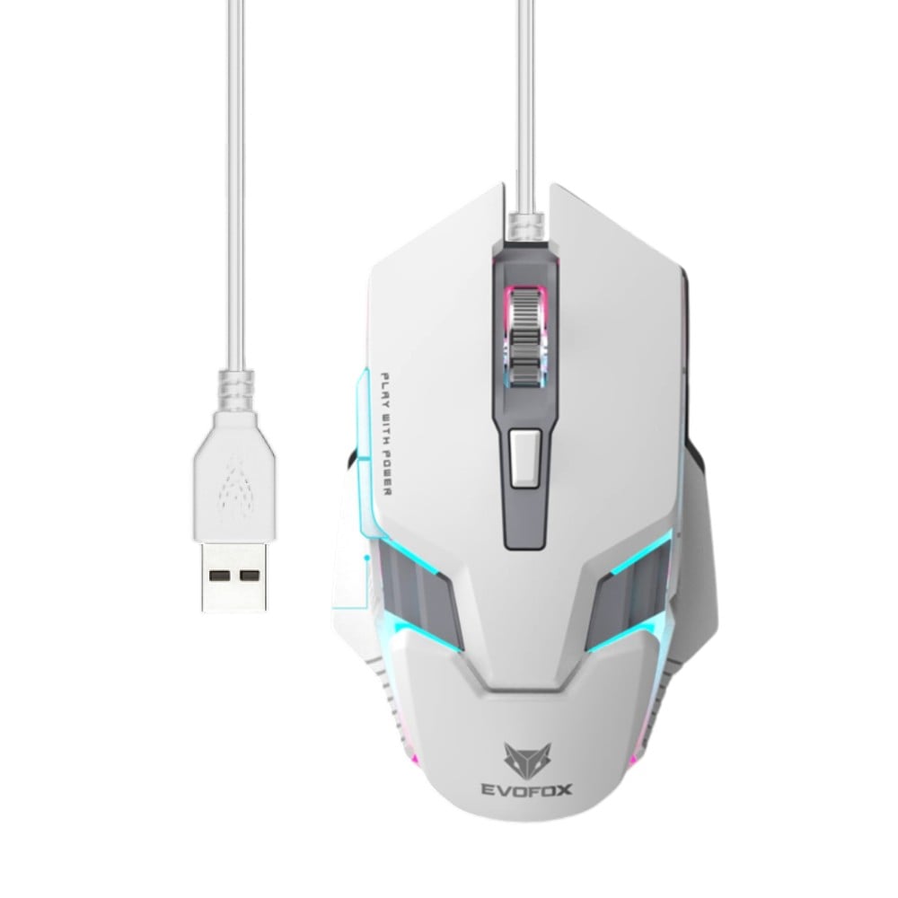 EvoFox Spectre Wired Gaming Mouse (White) Price - Buy Online at Best ...