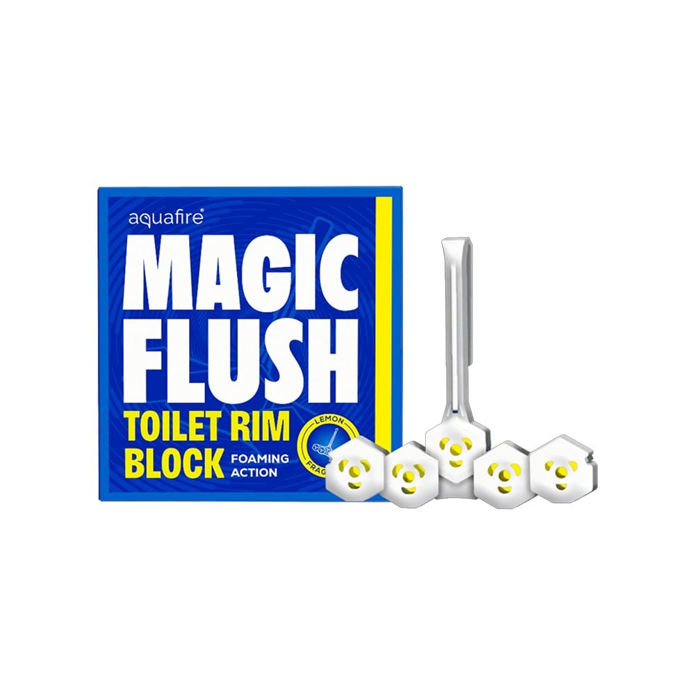 Aquafire Foaming Action Magic Flush Toilet Cleaner Block Price - Buy ...
