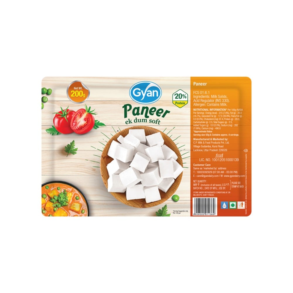 Gyan Soft Paneer Price - Buy Online at Best Price in India