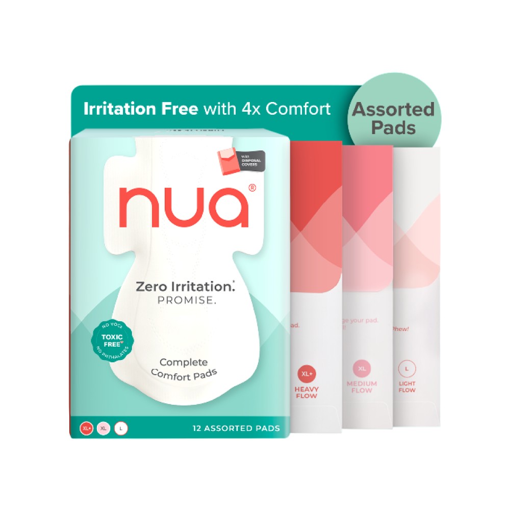Nua Multi-size Pads with Disposal Covers Price - Buy Online at ₹218 in ...