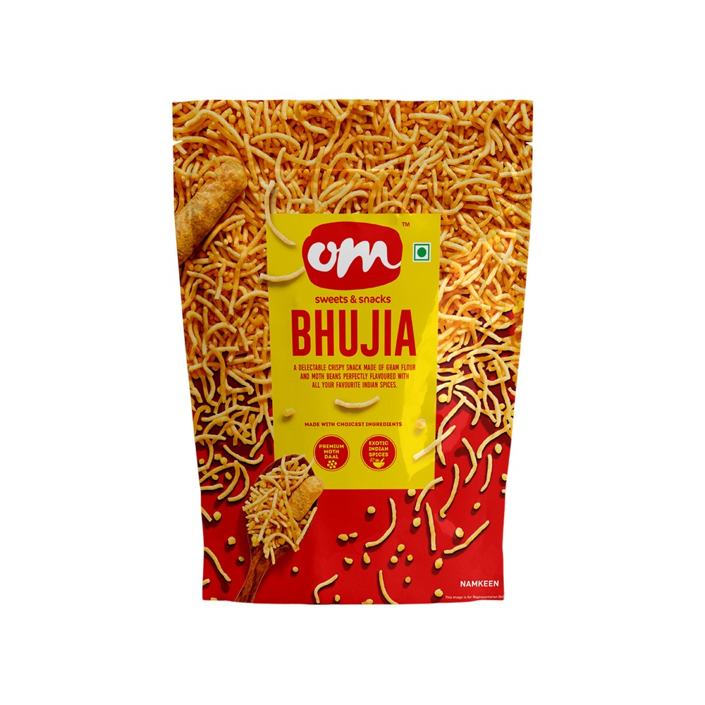 Om Sweets Bhujia Namkeen Price - Buy Online at ₹103 in India