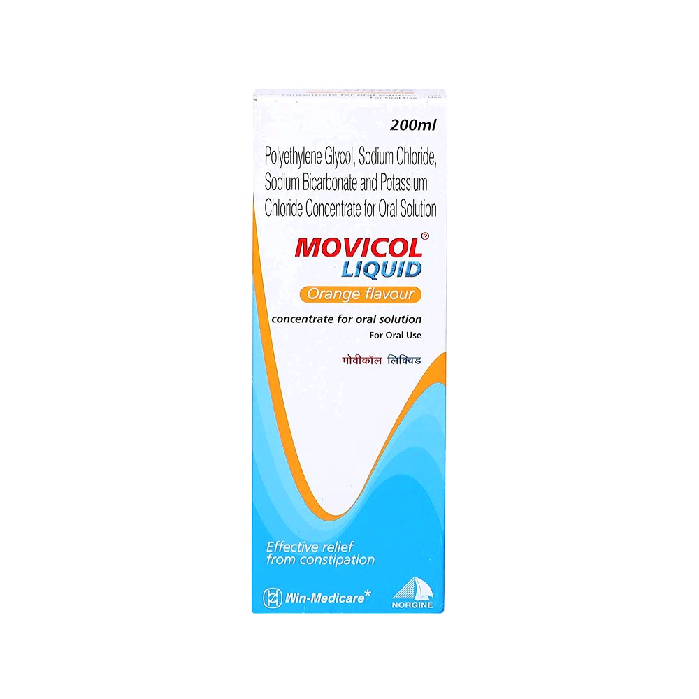 Movicol Orange Flavour Bottle Of 200ml Oral Liquid Price - Buy Online ...