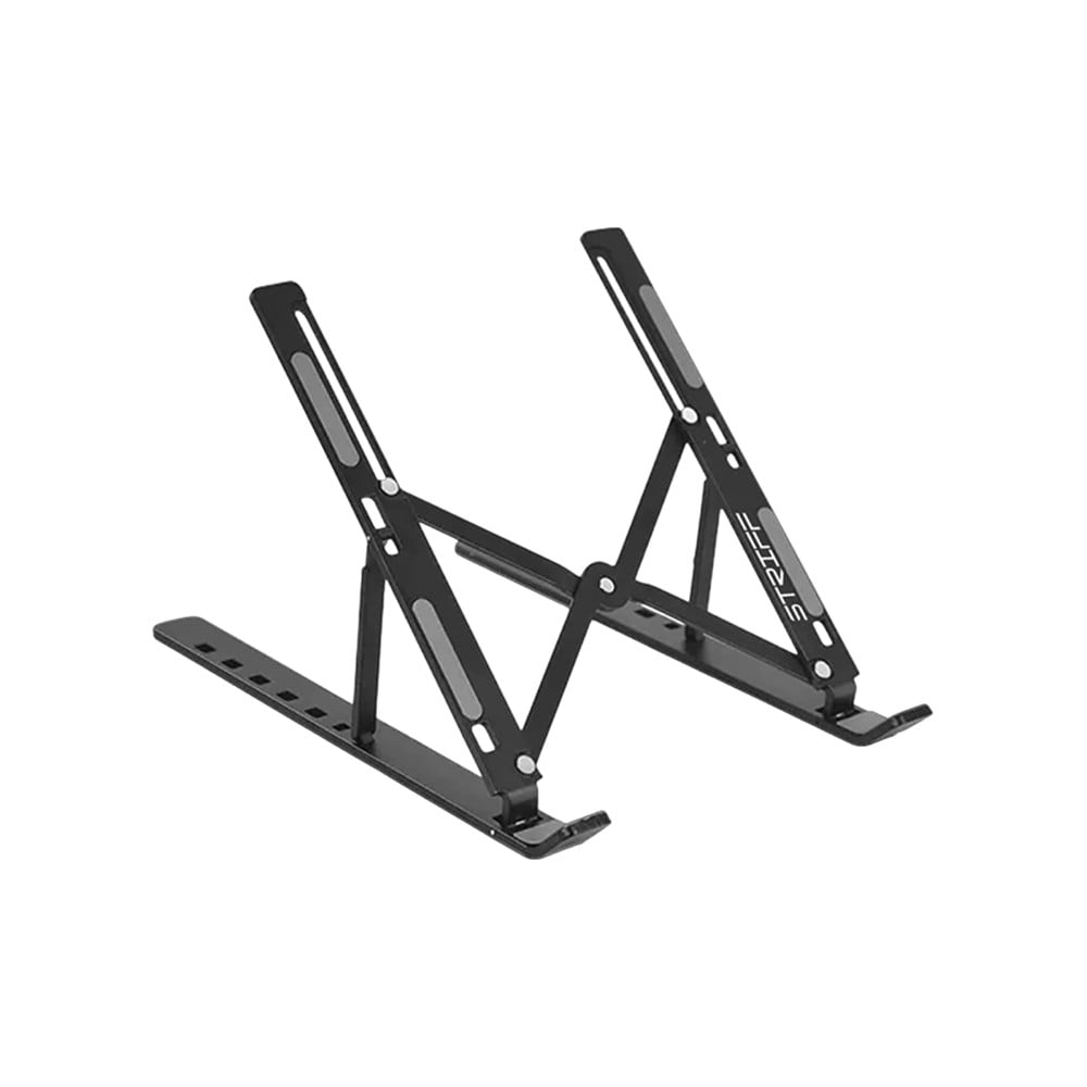 Striff Foldable Laptop Stand Aluminium (Black) Price - Buy Online at ...