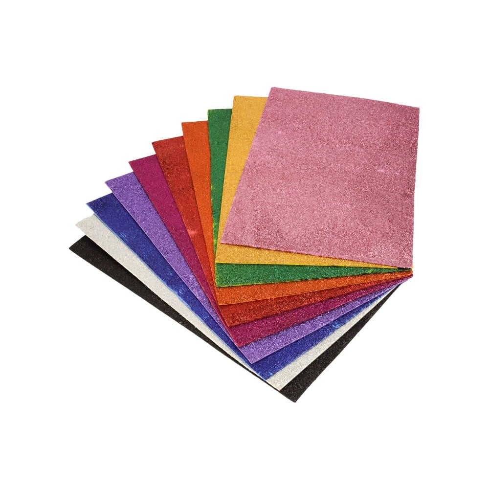 Wingz A4 Size Foam Glitter Sheets (Multicolour) Price - Buy Online at ...