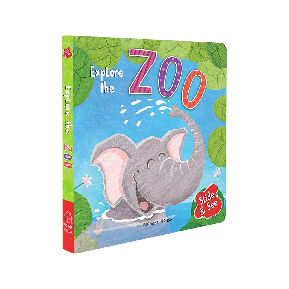 Explore the Zoo Animal Picture Book for Kids (Slide & See) Price - Buy ...