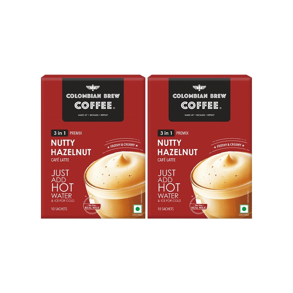 Colombian Brew Coffee Hazelnut Coffee Premix - Pack of 2 Price - Buy ...