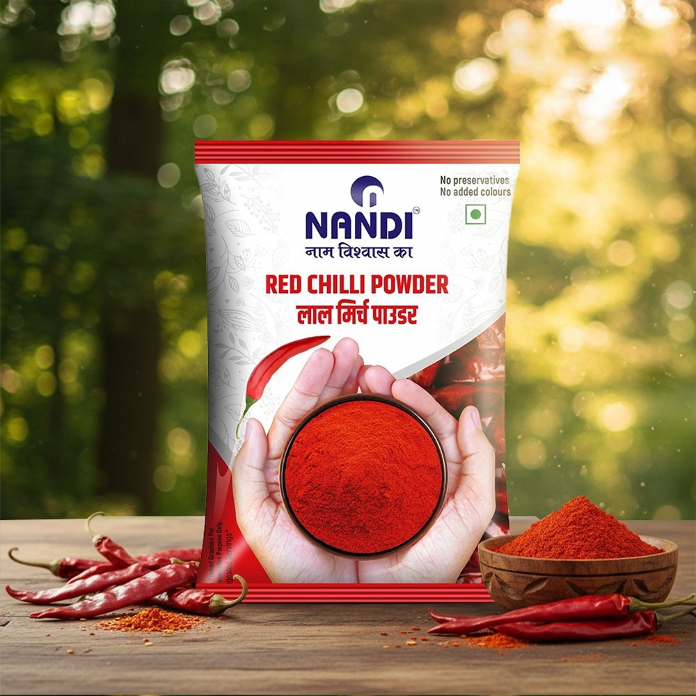 Nandi Red Chilli/ Lal Mirch Powder Price - Buy Online at Best Price in ...