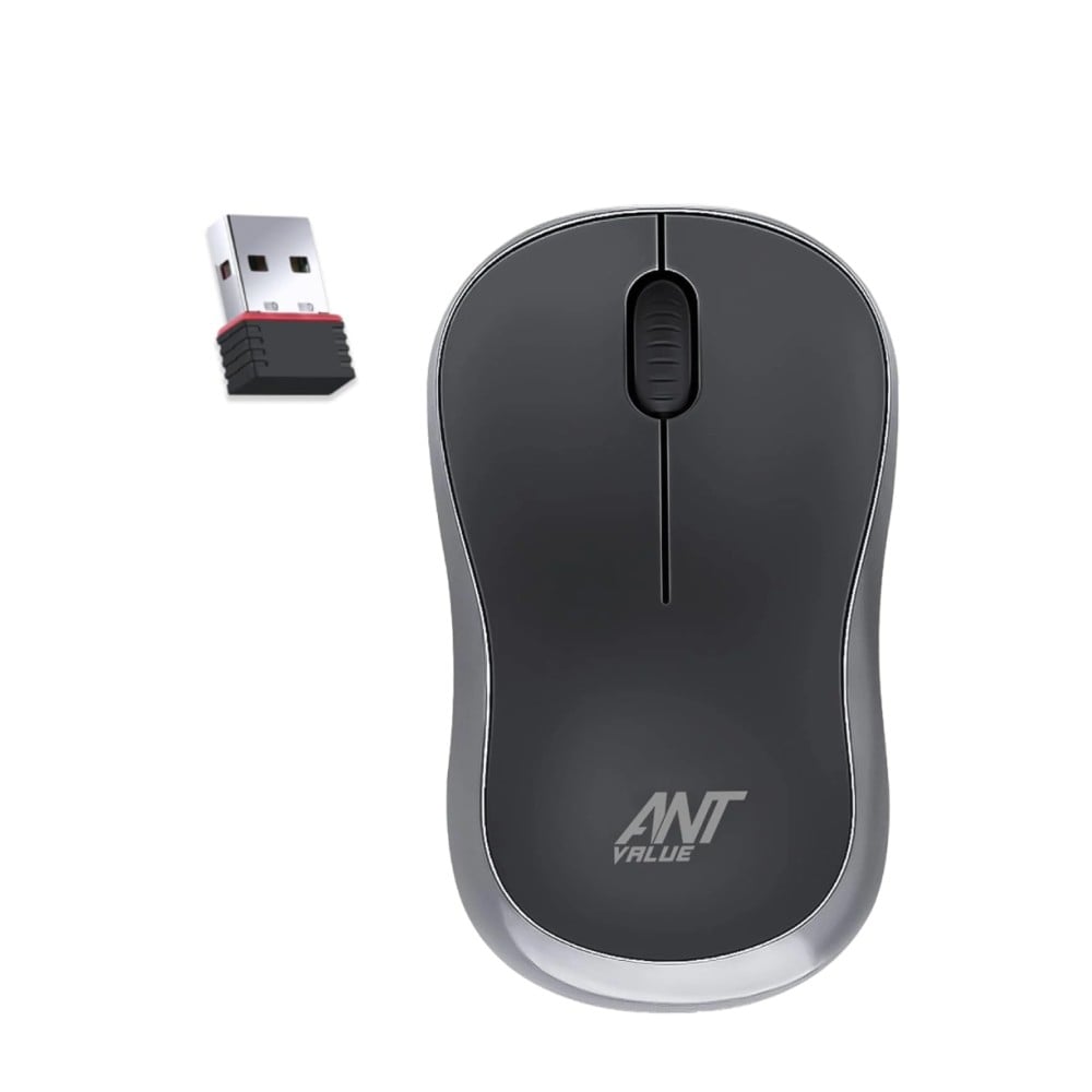 Ant Value FKAPU03 Wireless Mouse (Black) Price - Buy Online at ₹229 in ...