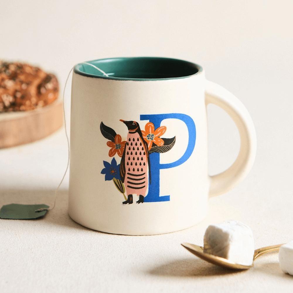 Chumbak P Alphabet Mug (Ceramic) Price - Buy Online at Best Price in India