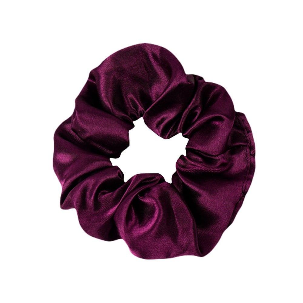 Aarunya Creations Satin Silk Scrunchie (Purple) Price - Buy Online at ...