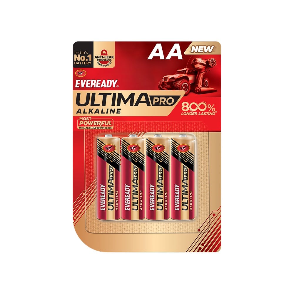 Eveready Ultima Pro AA Alkaline Battery Price - Buy Online at ₹180 in India