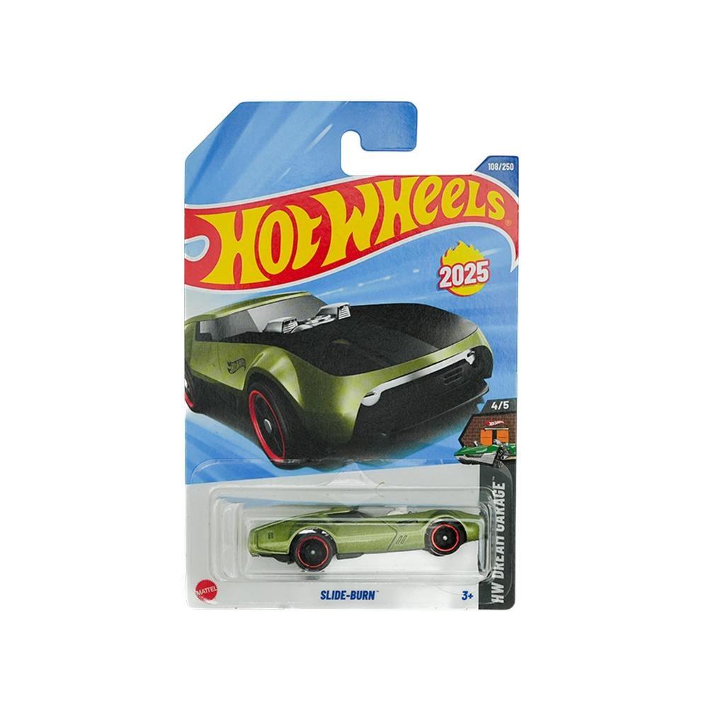 Hot Wheels Slide Burn Die Cast Car (Green) Price - Buy Online at Best ...