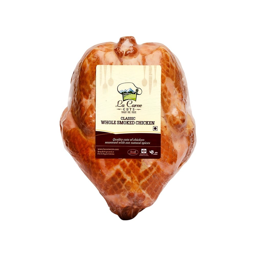 La Carne Classic Whole Smoked Raw Chicken (Frozen) Price - Buy Online ...