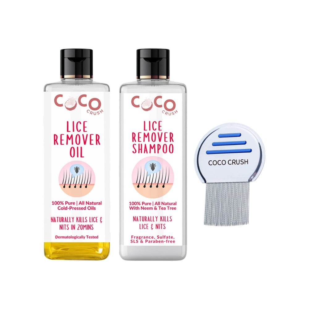 Coco Crush Lice & Nits Removal Hair Care Kit Price - Buy Online at Best ...