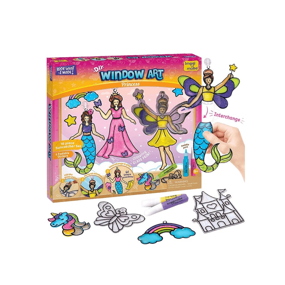 Imagimake DIY Window Art Princess Art Kit Price - Buy Online at Best ...
