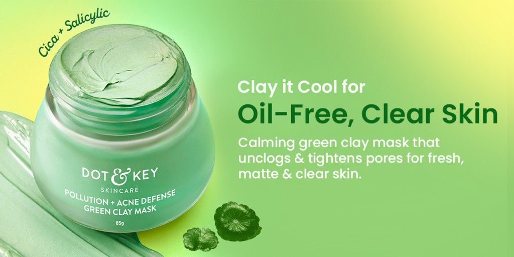 Dot & Key Pollution + Acne Defense Green Clay Mask Price - Buy Online ...