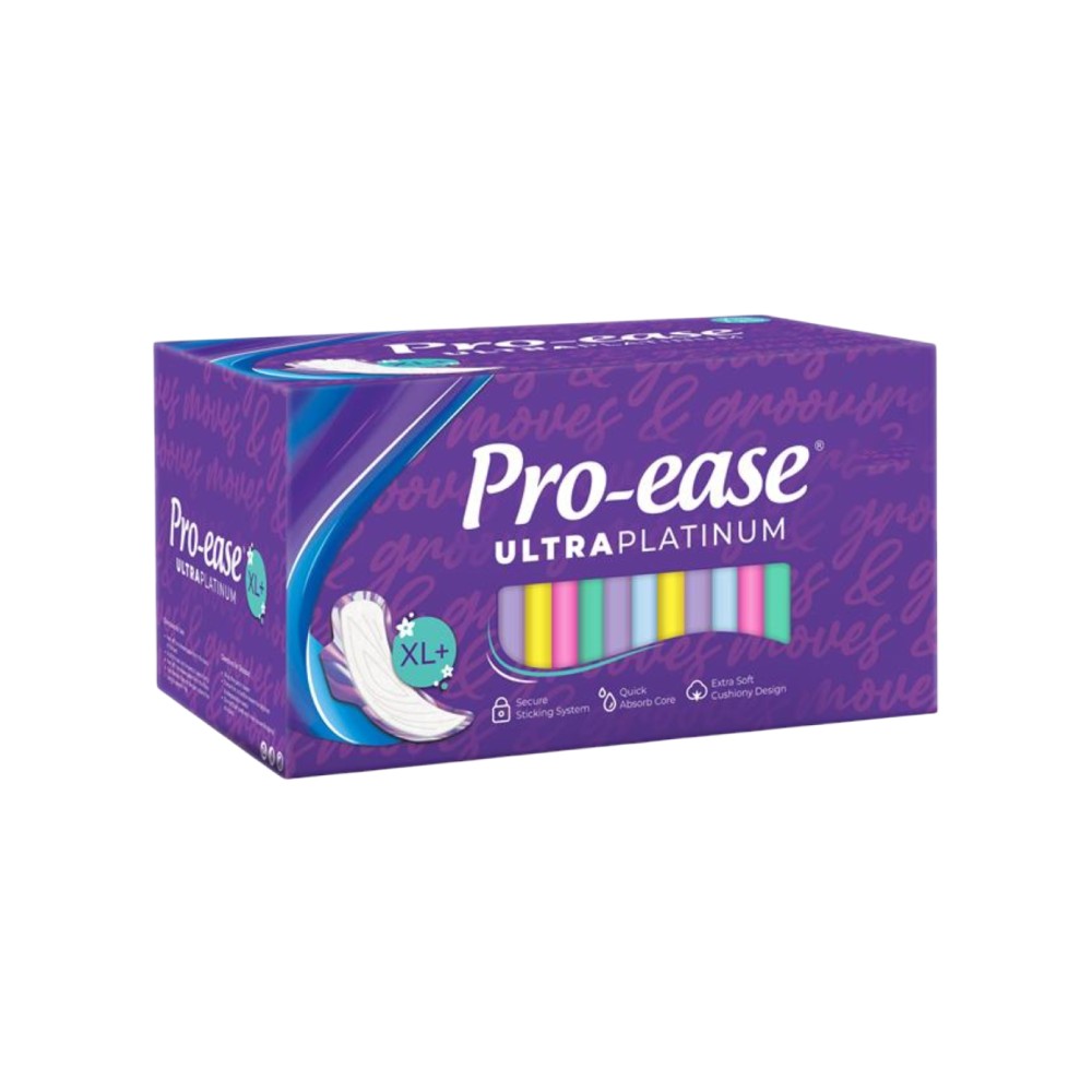 Pro-ease Ultra Platinum Sanitary Pads (XL+, 315 mm) Price - Buy Online ...