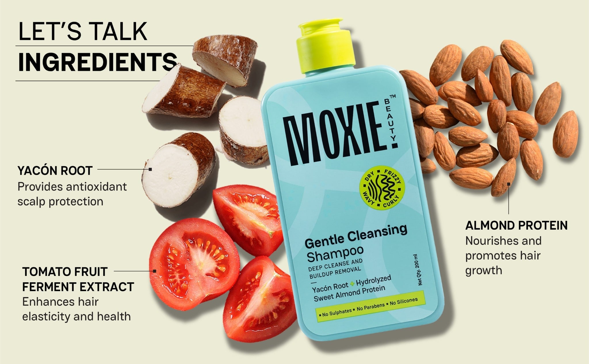 Moxie Beauty Gentle Cleansing Shampoo Price - Buy Online at ₹519 in India