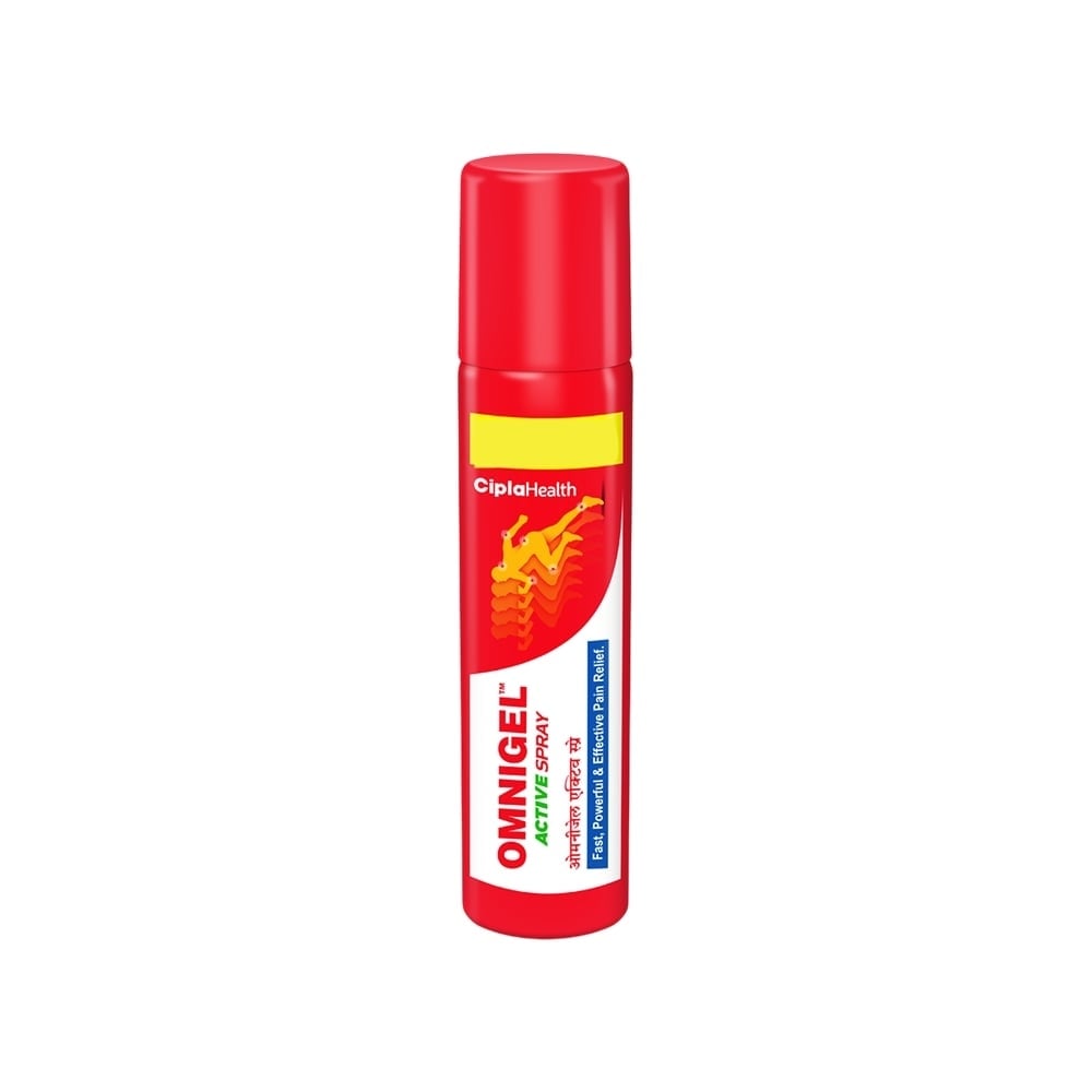 Omnigel Active Pain Relief Spray Price - Buy Online at ₹168 in India