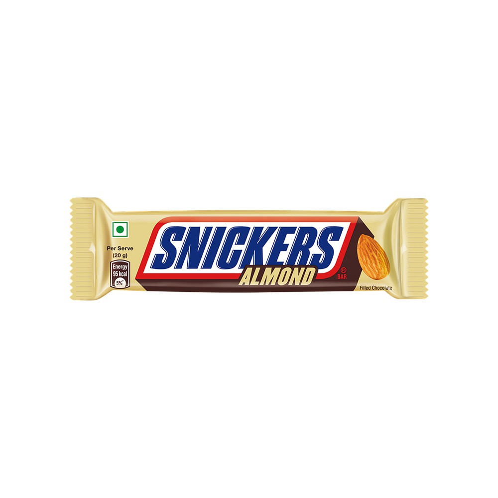 Snickers Almond Filled Bar Price - Buy Online at ₹67 in India