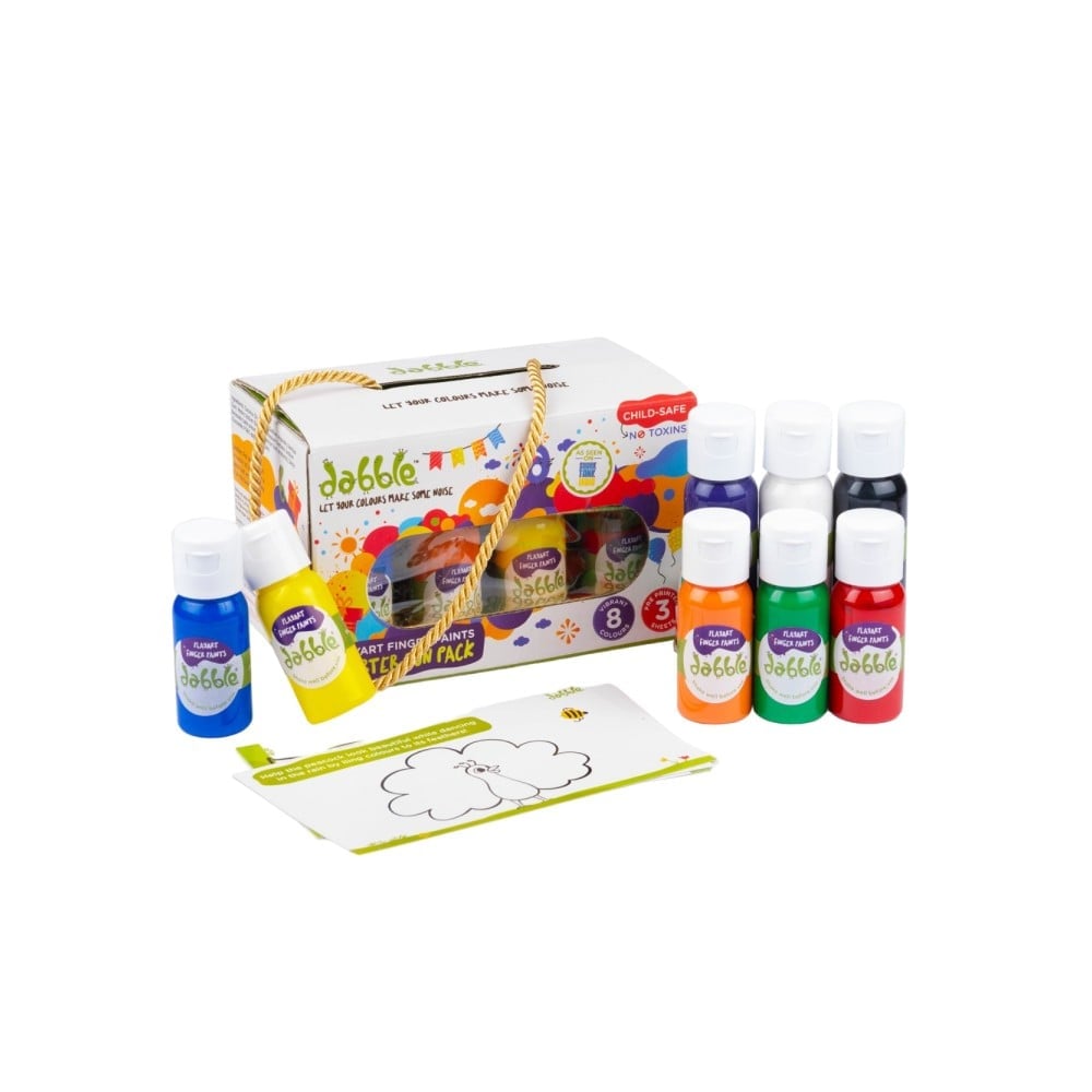 Dabble Washable Mini Starter Finger Painting Kit Price - Buy Online at ...