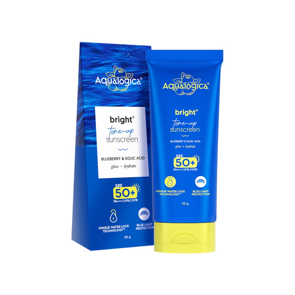 Aqualogica Bright+ Tone-Up Sunscreen (SPF 50+ PA++++) Price - Buy ...