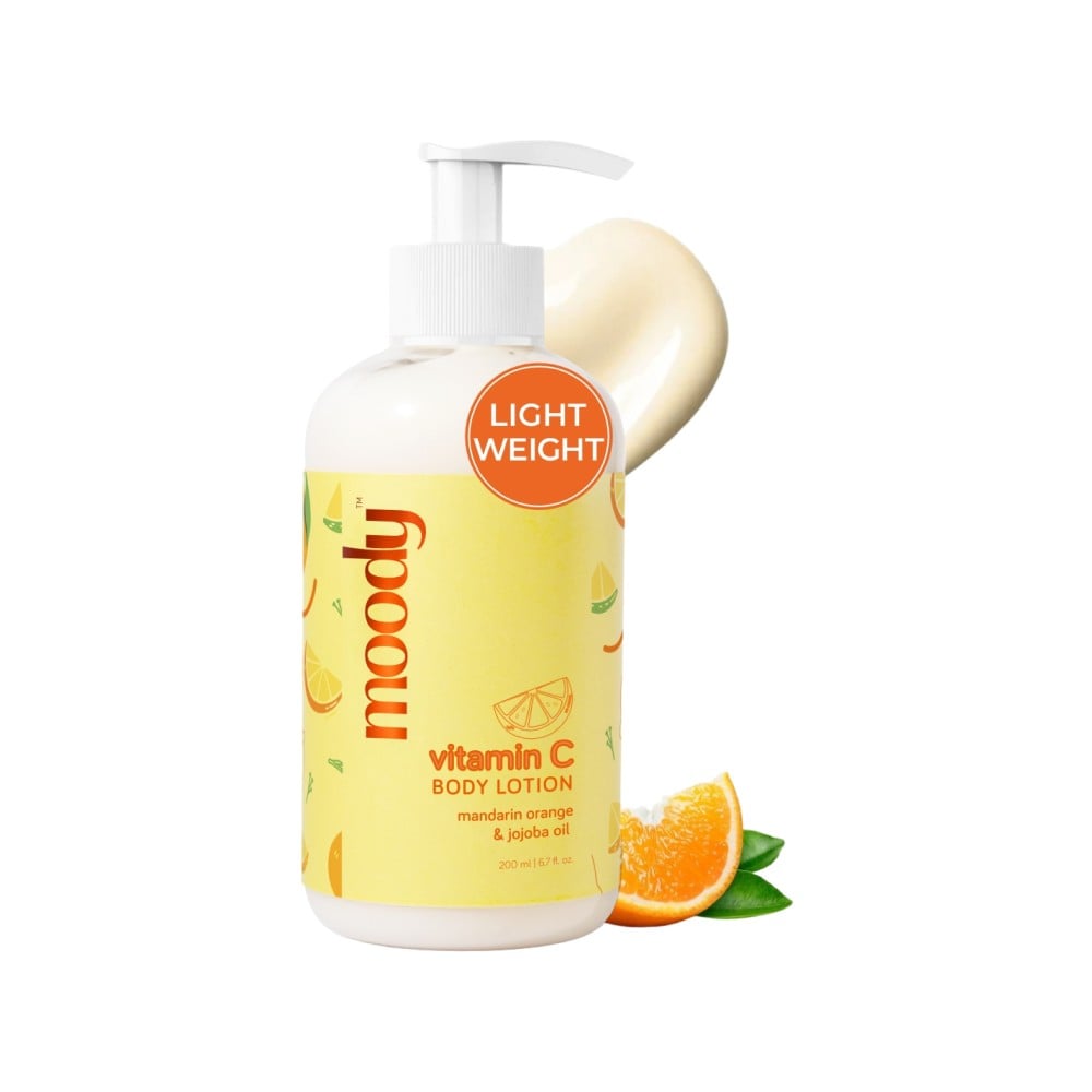 Moody Vitamin C Body Lotion (Serum with Mandarin Orange, Niacinamide ...