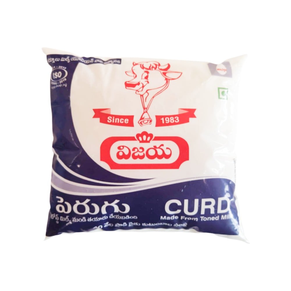 Vijaya Dairy Milk Pouch Curd Price - Buy Online at Best Price in India