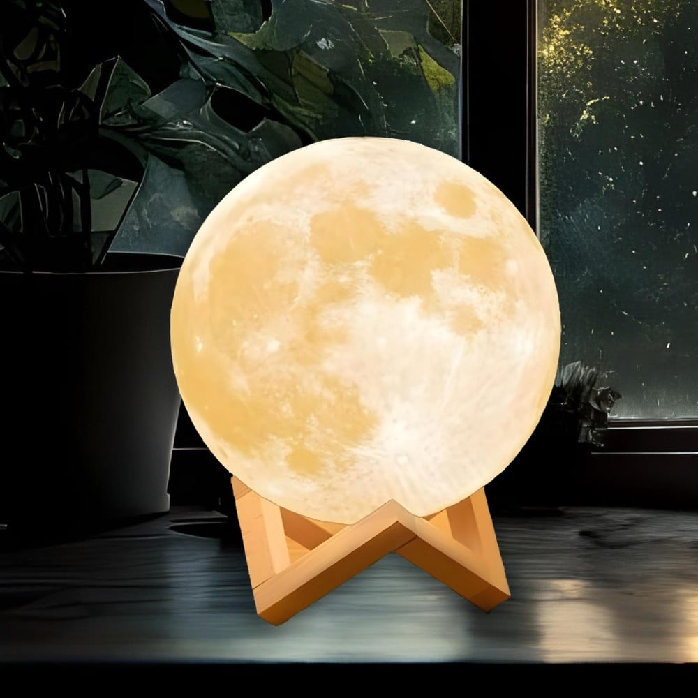 3D Moon Light 12 W Night Lamp - Btag Price - Buy Online at Best Price ...