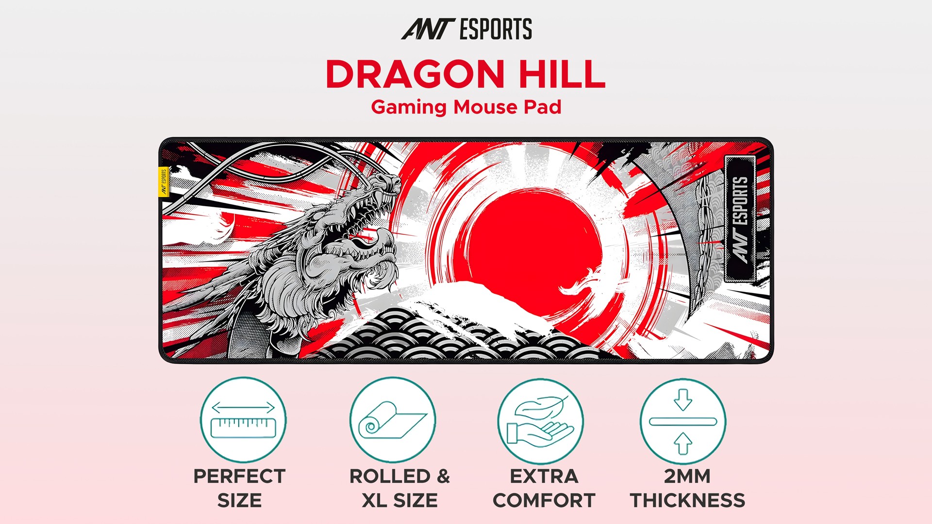 Ant Esports Dragon Hill Keyboard & Gaming Mouse Pad Price - Buy Online ...