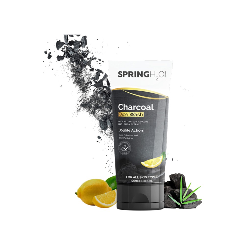 Spring H2o Charcoal Facewash Price - Buy Online at Best Price in India