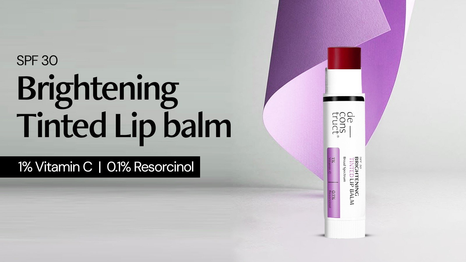 Deconstruct Tinted Lip Balm -SPF 30 + Vitamin C (Light Pink) Price ...