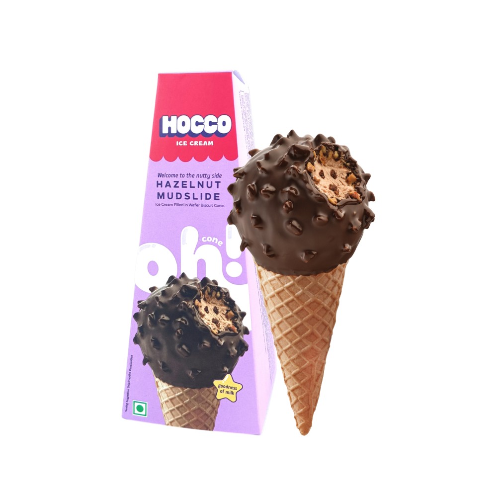 Hocco Hazelnut Mudslide Ice Cream Cone Price Buy Online At 90 In India