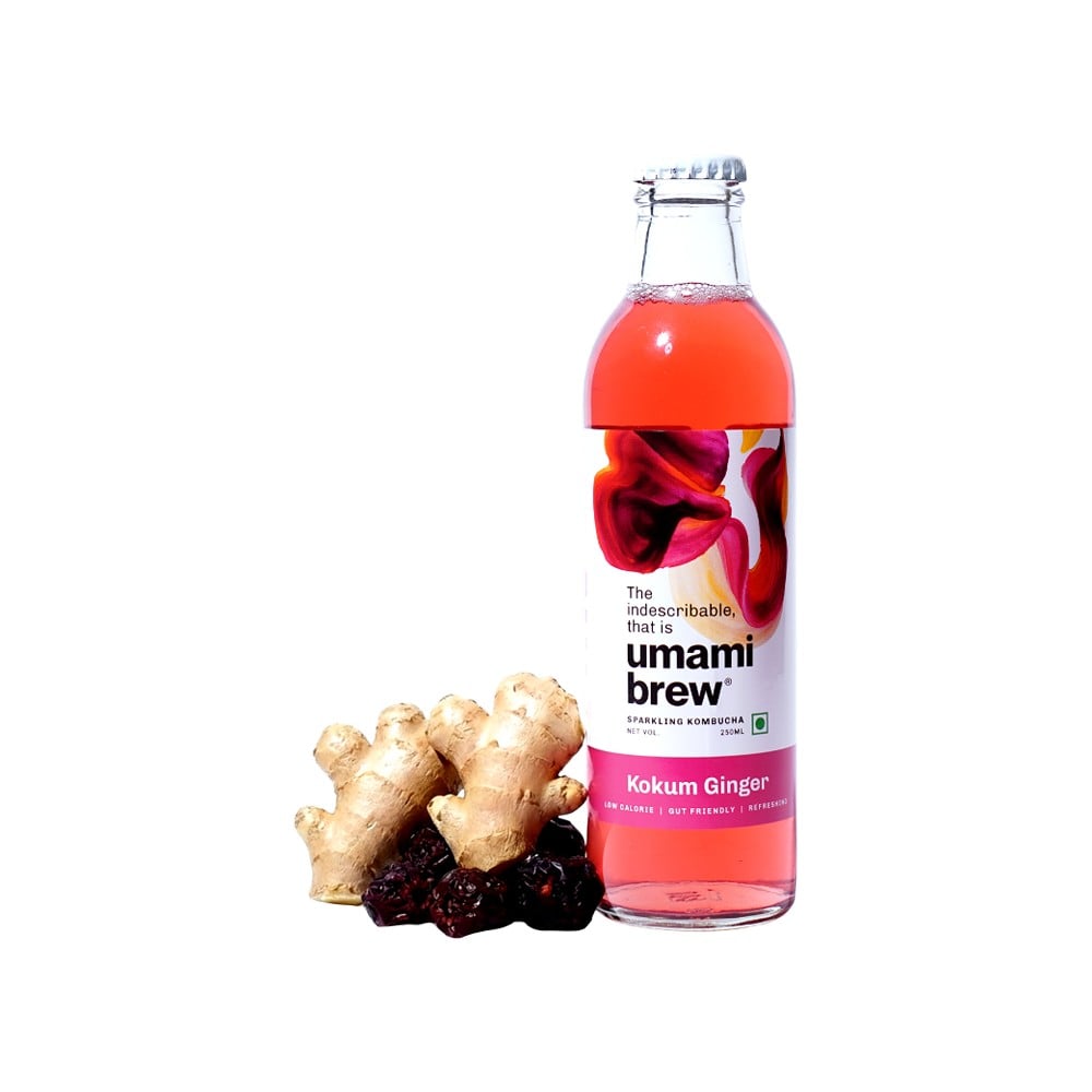 Umami Brew Kokum Ginger Kombucha Price - Buy Online at ₹155 in India