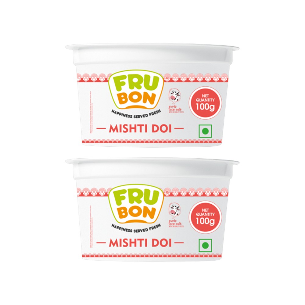 FruBon Mishti Doi - Pack of 2 Price - Buy Online at ₹31 in India
