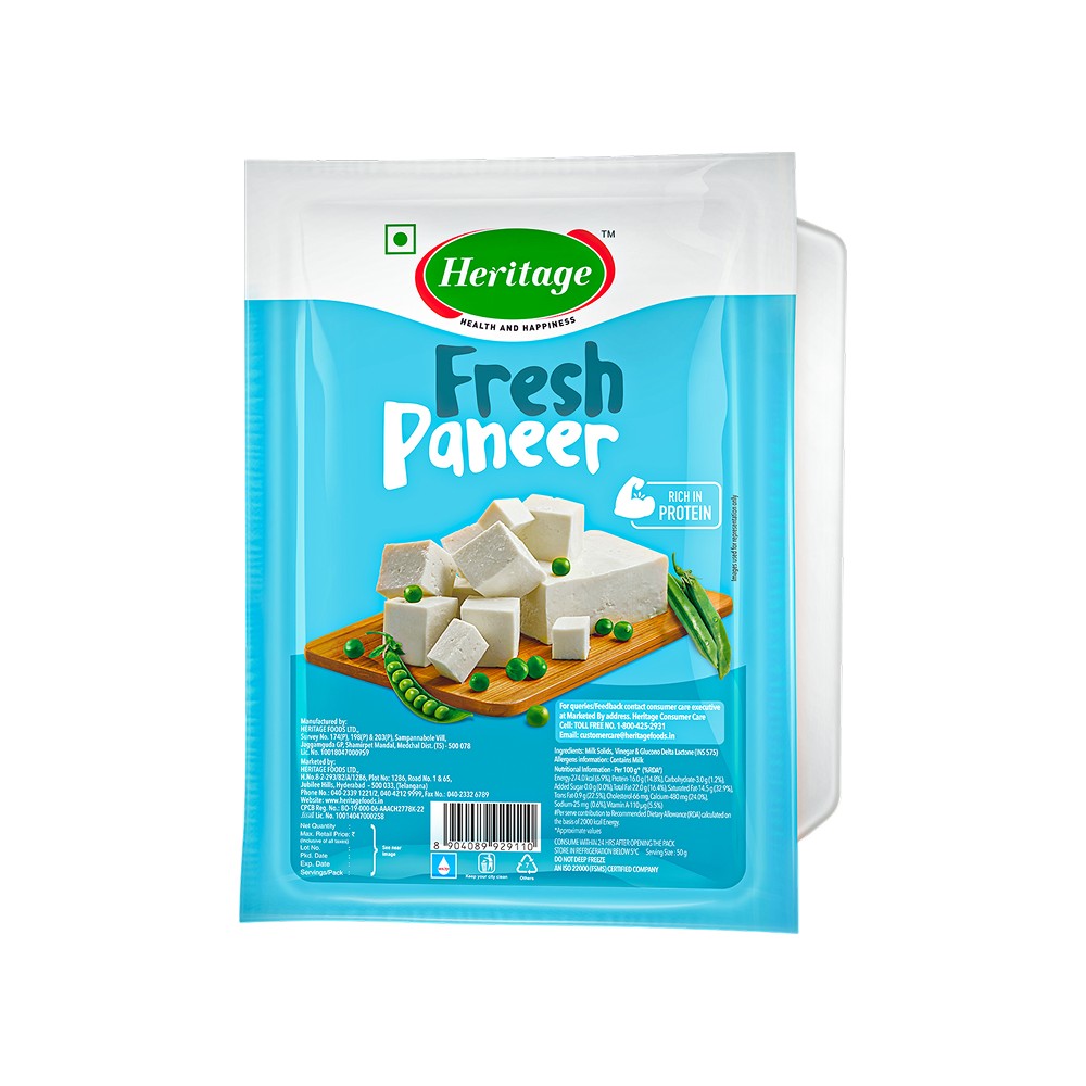 Heritage Fresh Paneer Price - Buy Online at Best Price in India