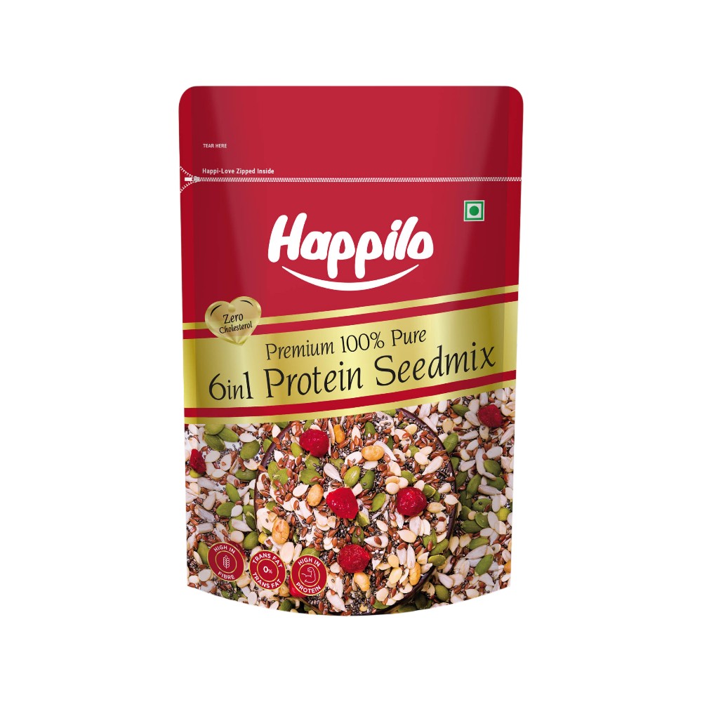 Happilo 6 in 1 Super Seeds & Mix Nuts Price - Buy Online at Best Price ...
