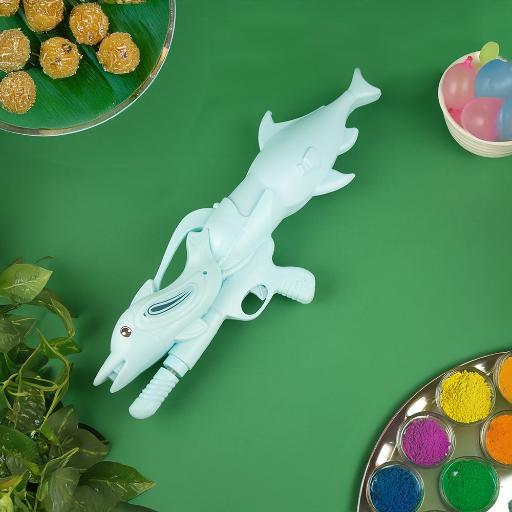 Fish Frozen Princess Water Gun Pichkari (Blue) by Gudiya Toys Price ...