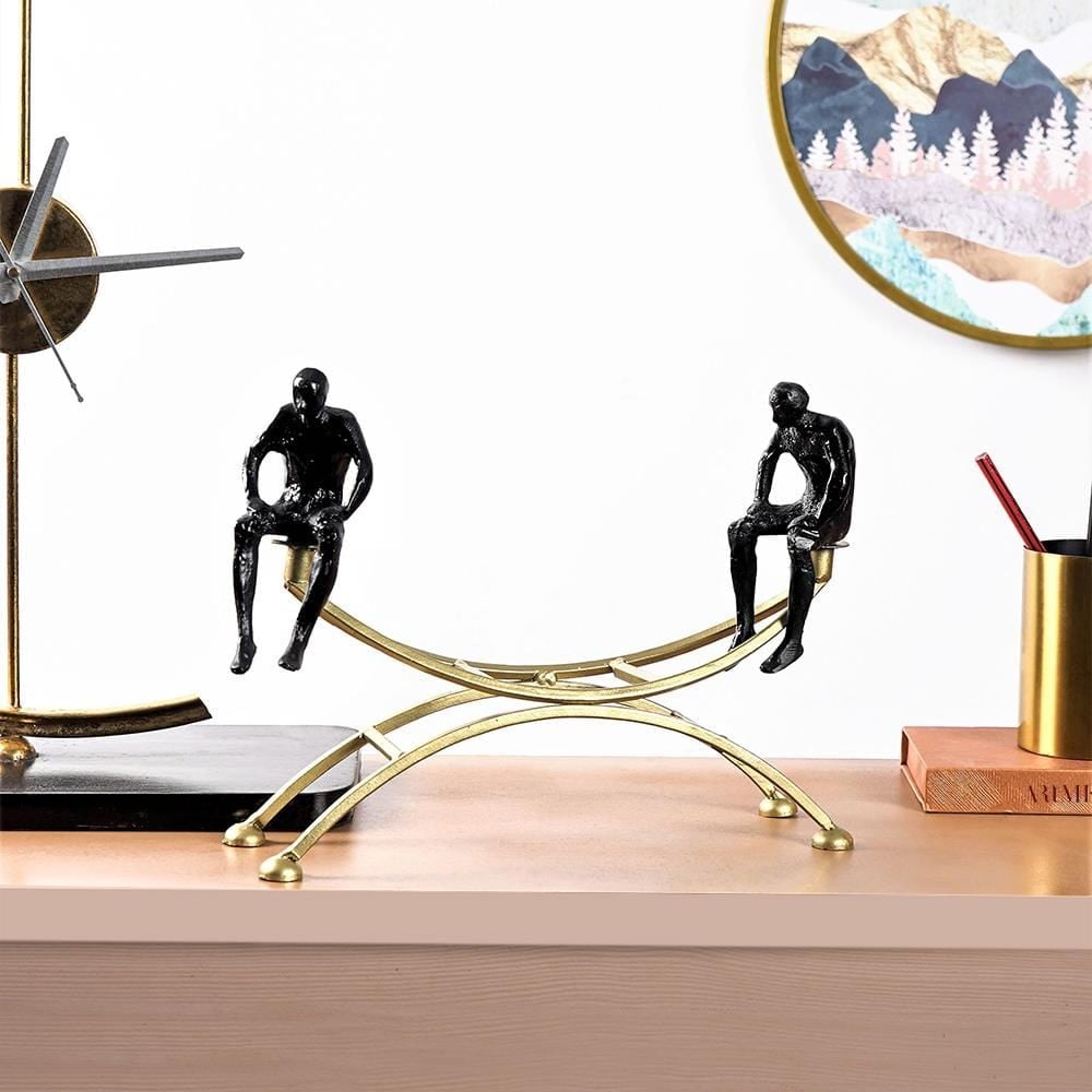 Modern Art Balance it out Showpiece (Black) - The Artment Price - Buy ...