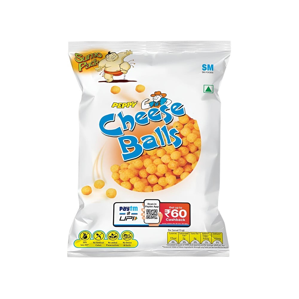 Peppy Cheese Balls Price - Buy Online at ₹43 in India
