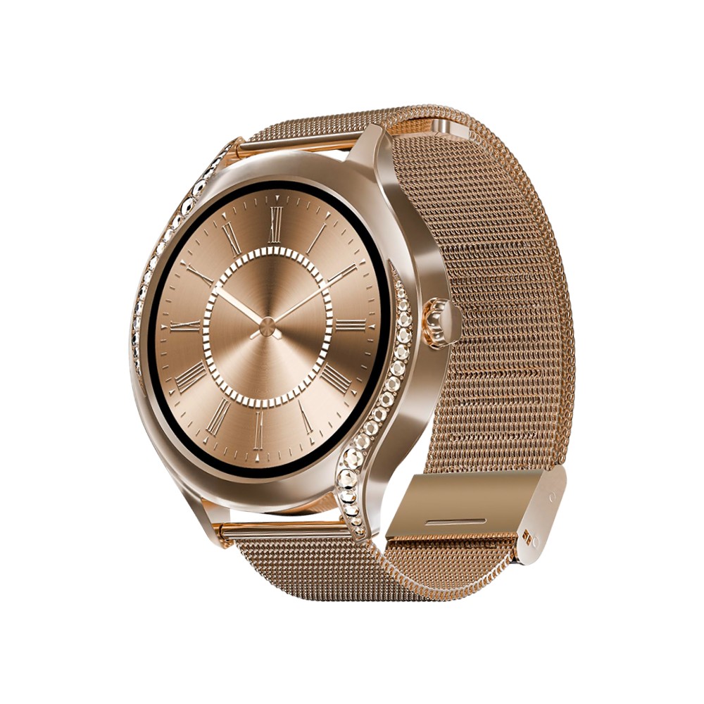 boAt Enigma Gem Women's Luxury Amoled Smart Watch (Rose Gold) Price ...
