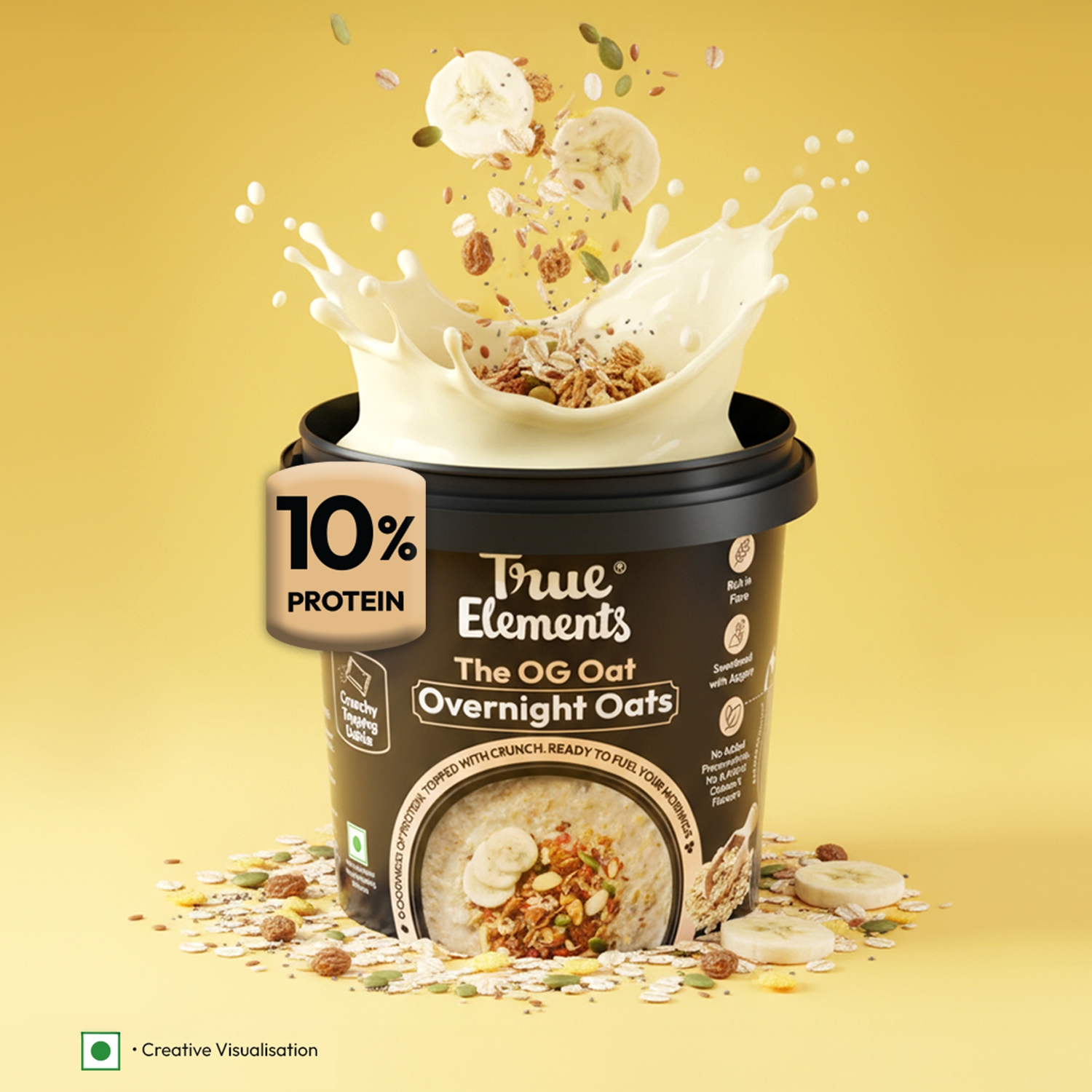 True Elements The OG Overnight Oats Price - Buy Online at Best Price in ...