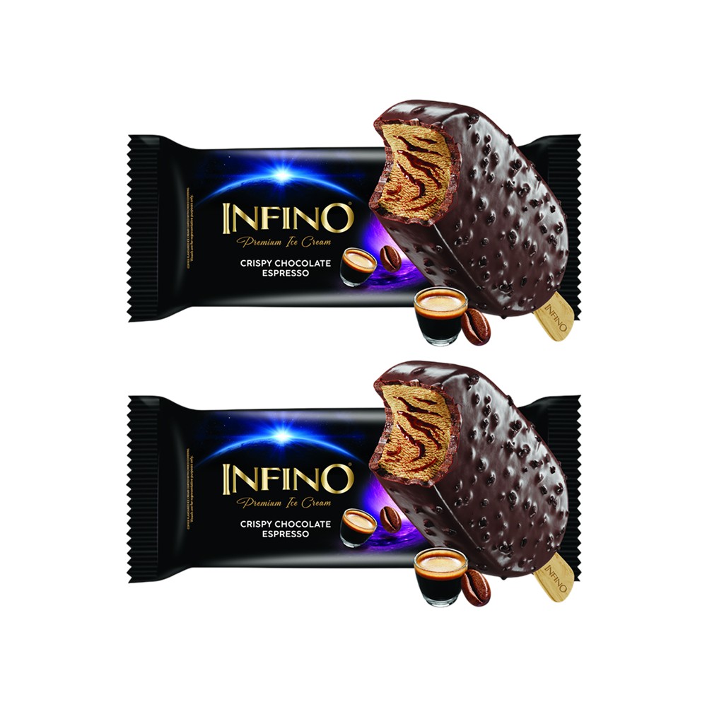 Infino Crispy Chocolate Espresso Ice Cream Stick - Pack of 2 Price ...