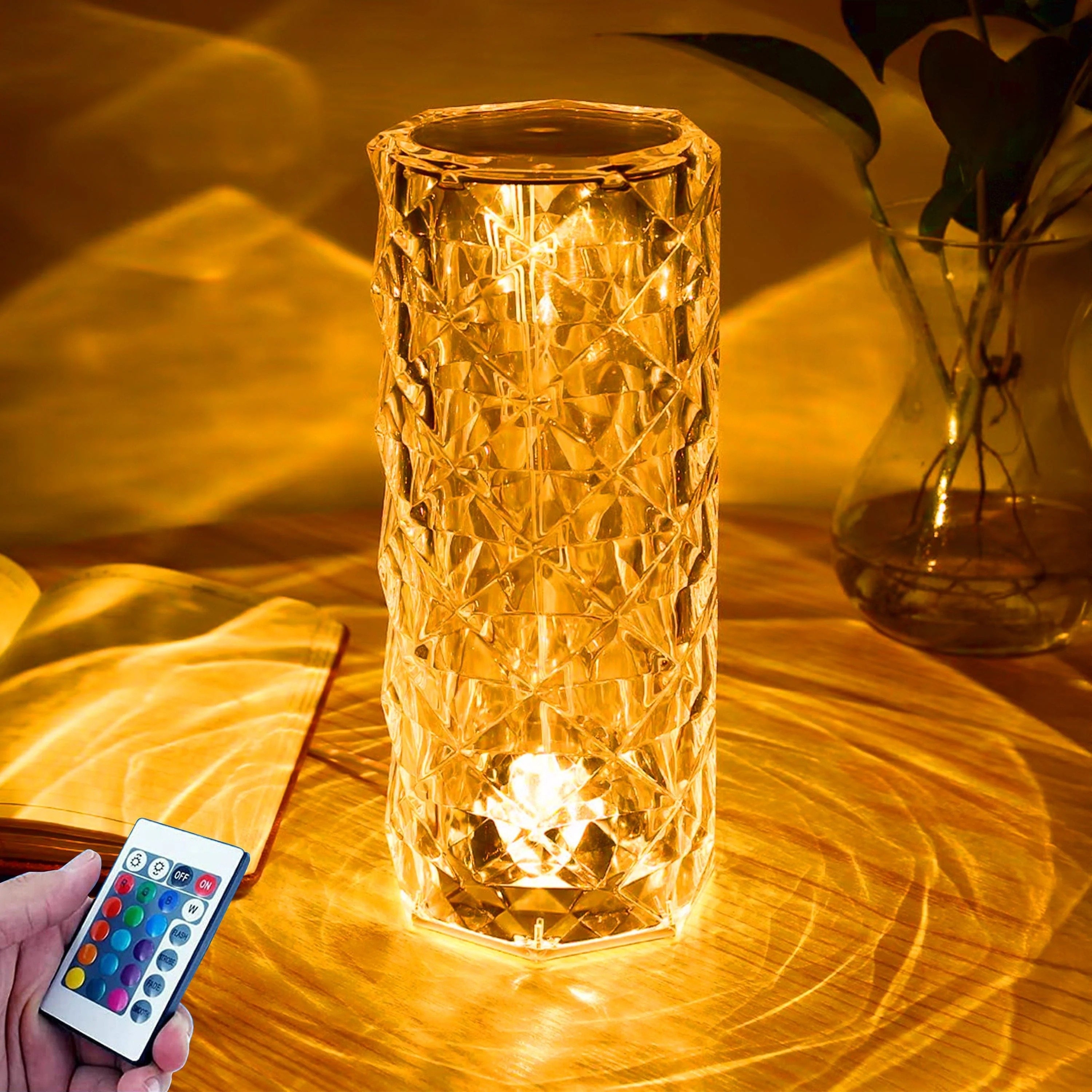 Crystal Diamond 5 W LED Lamp (Multicolor) - Teckle Price - Buy Online ...