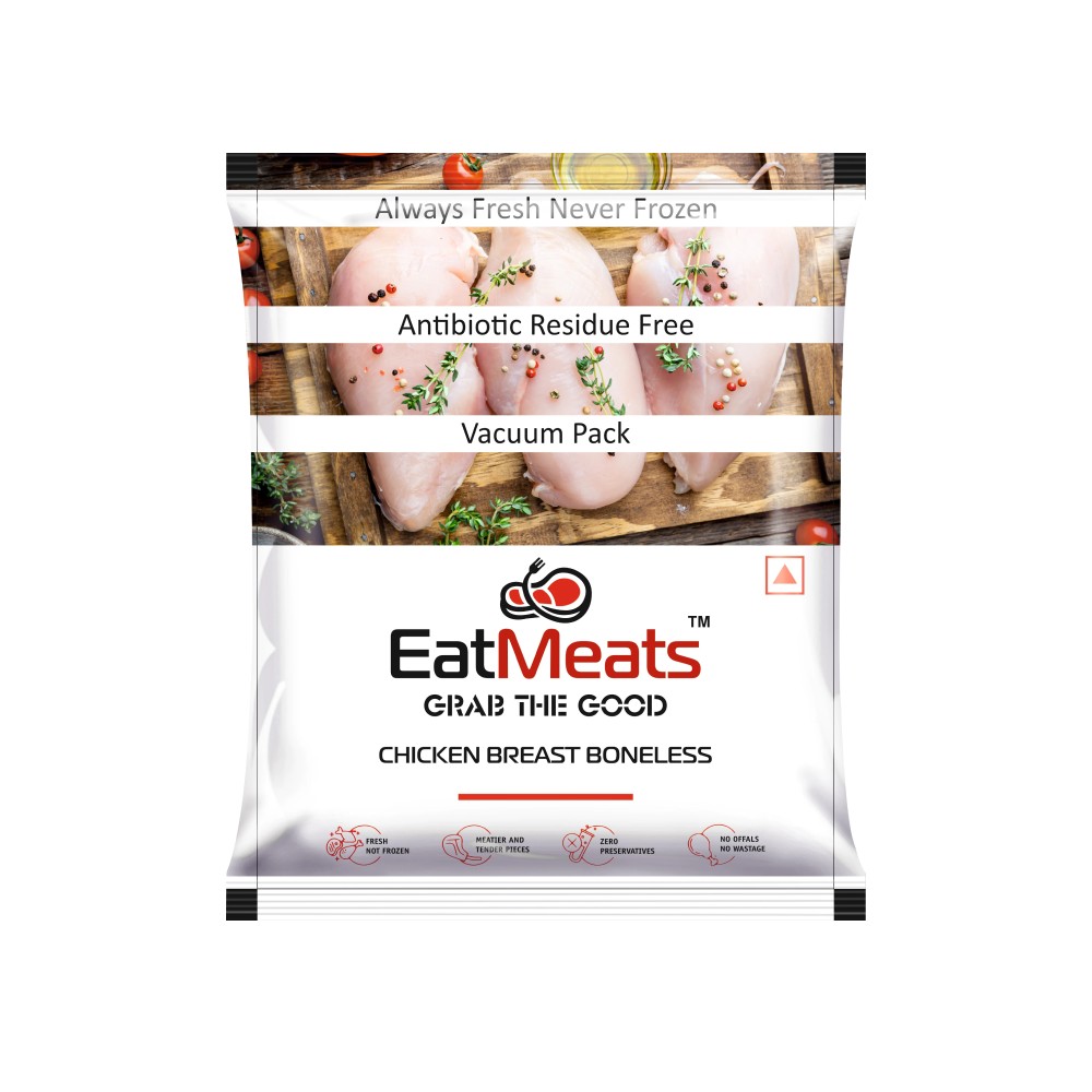 Eat Meats Jhatka Chicken Breast Boneless Price - Buy Online at Best ...