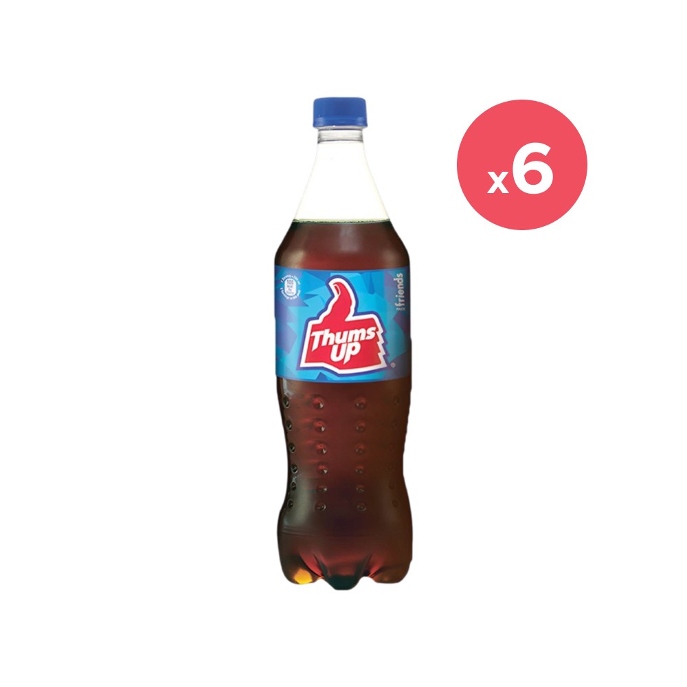 Thums Up Soft Drink (750 ml) - Pack of 6 Price - Buy Online at Best ...
