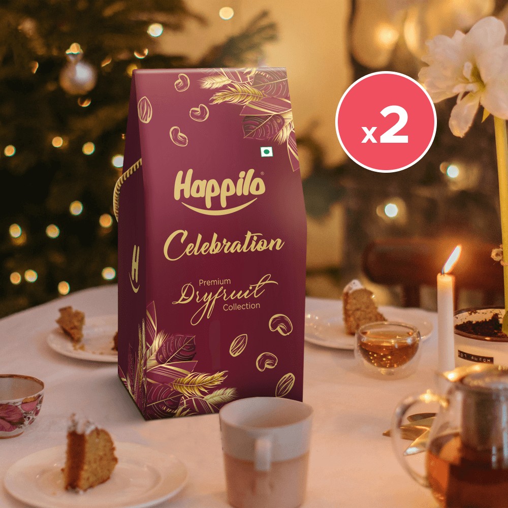 Happilo Celebration Dry Fruits Gift Pack - Pack of 2 Price - Buy Online ...