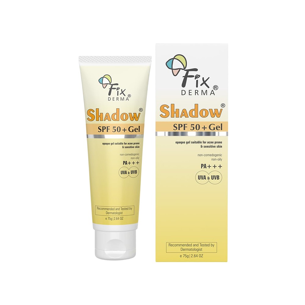 Fixderma Shadow Sunscreen Gel Gel for Oily Skin (SPF 50+) Price - Buy ...