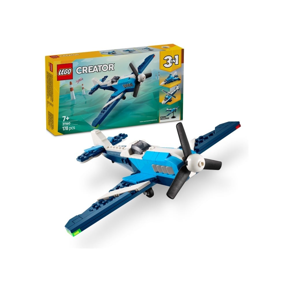 Lego Creator 3in1 Aircraft: Race Plane Building Set (31160) Price - Buy ...